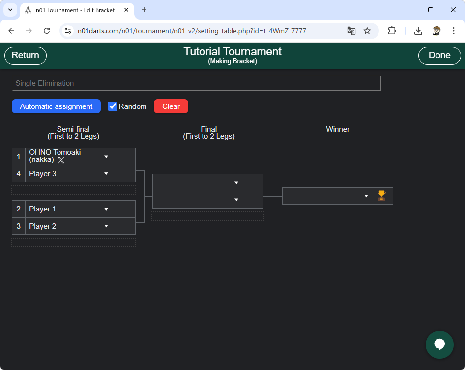 Tournament – n01darts.com